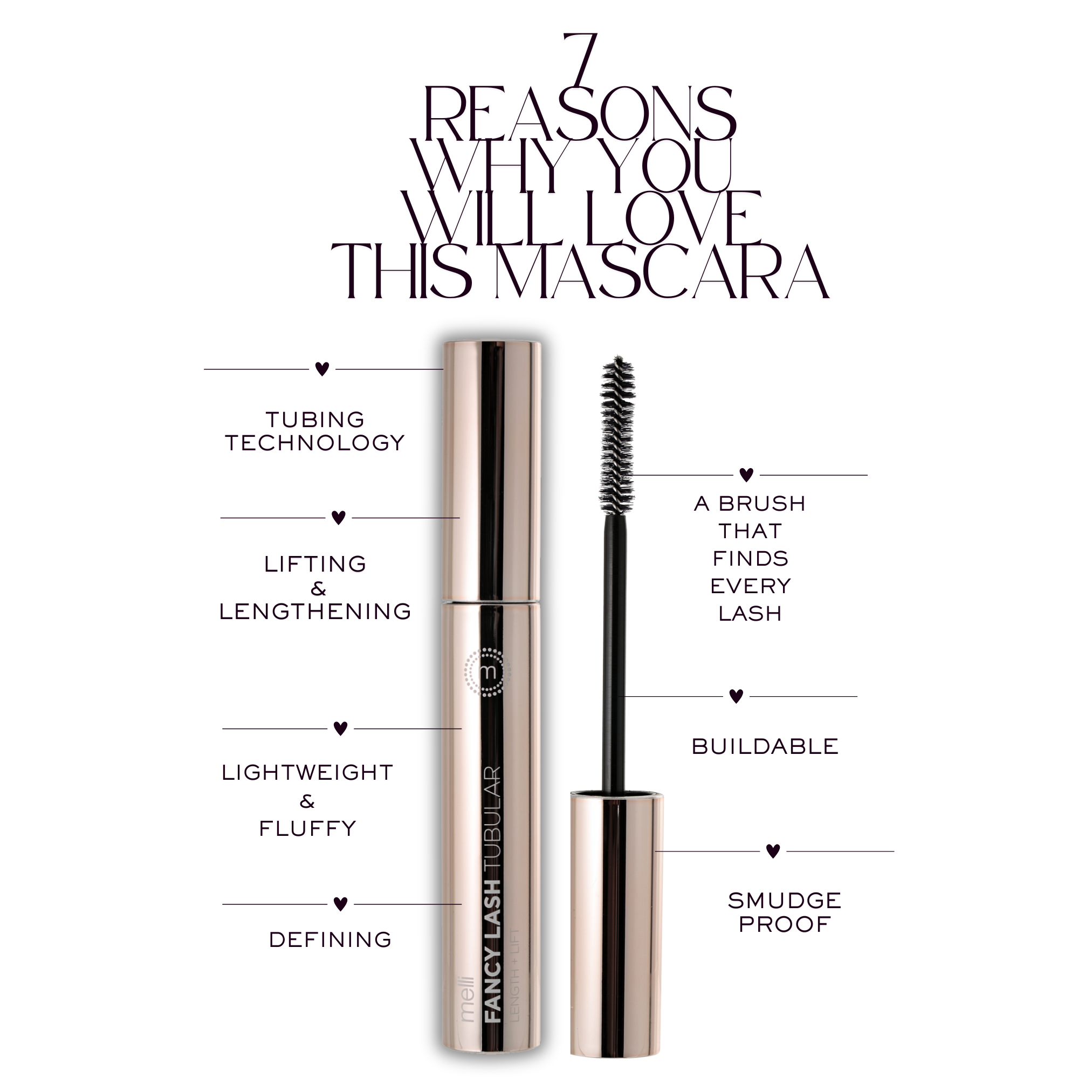Fancy Lash Tubular Mascara – mellicosmetics